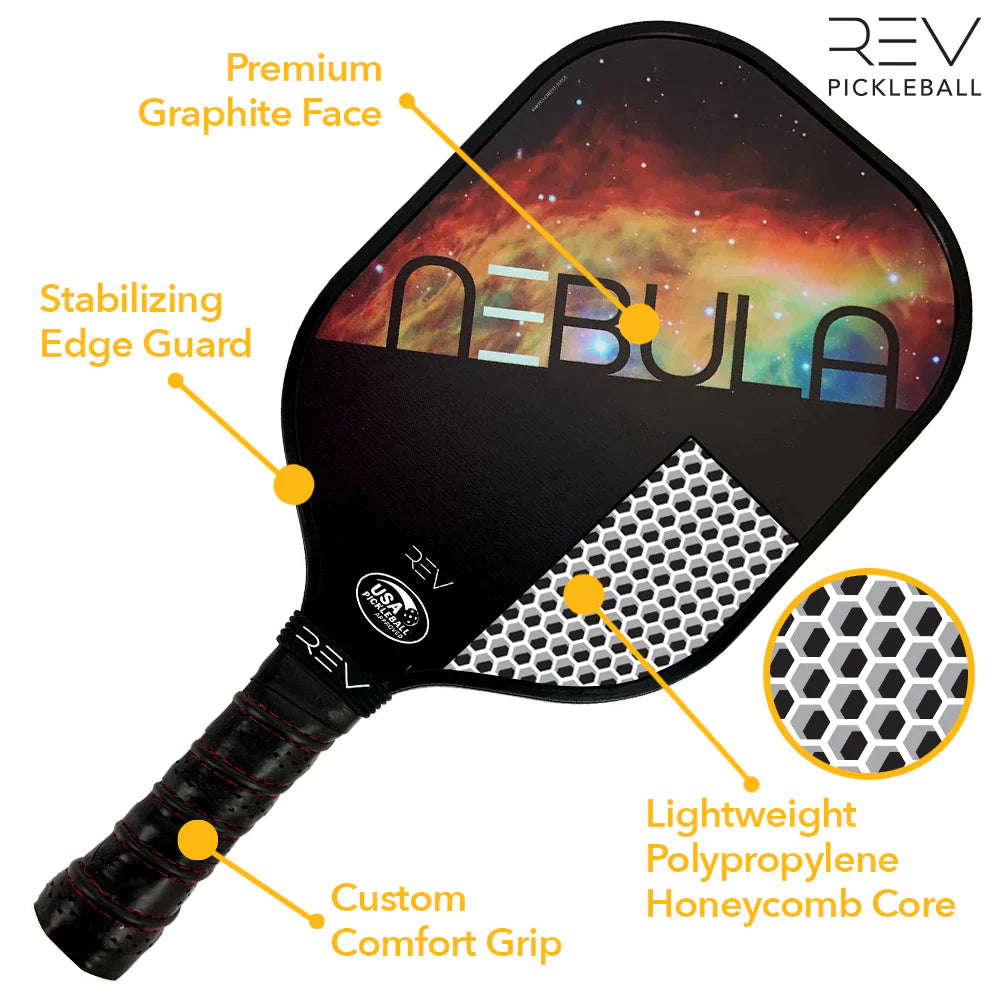 REV NEBULA PICKLEPALL PADDLE - MEDUSA – Just Simply Vintage
