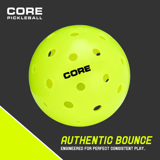 CORE Pickleball Outdoor - Fast and Built to Last - 3 Pack – Just Simply ...